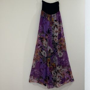 MM Couture | Dresses | Nwt Mm Couture By Miss Me Floral Silk Strapless ...